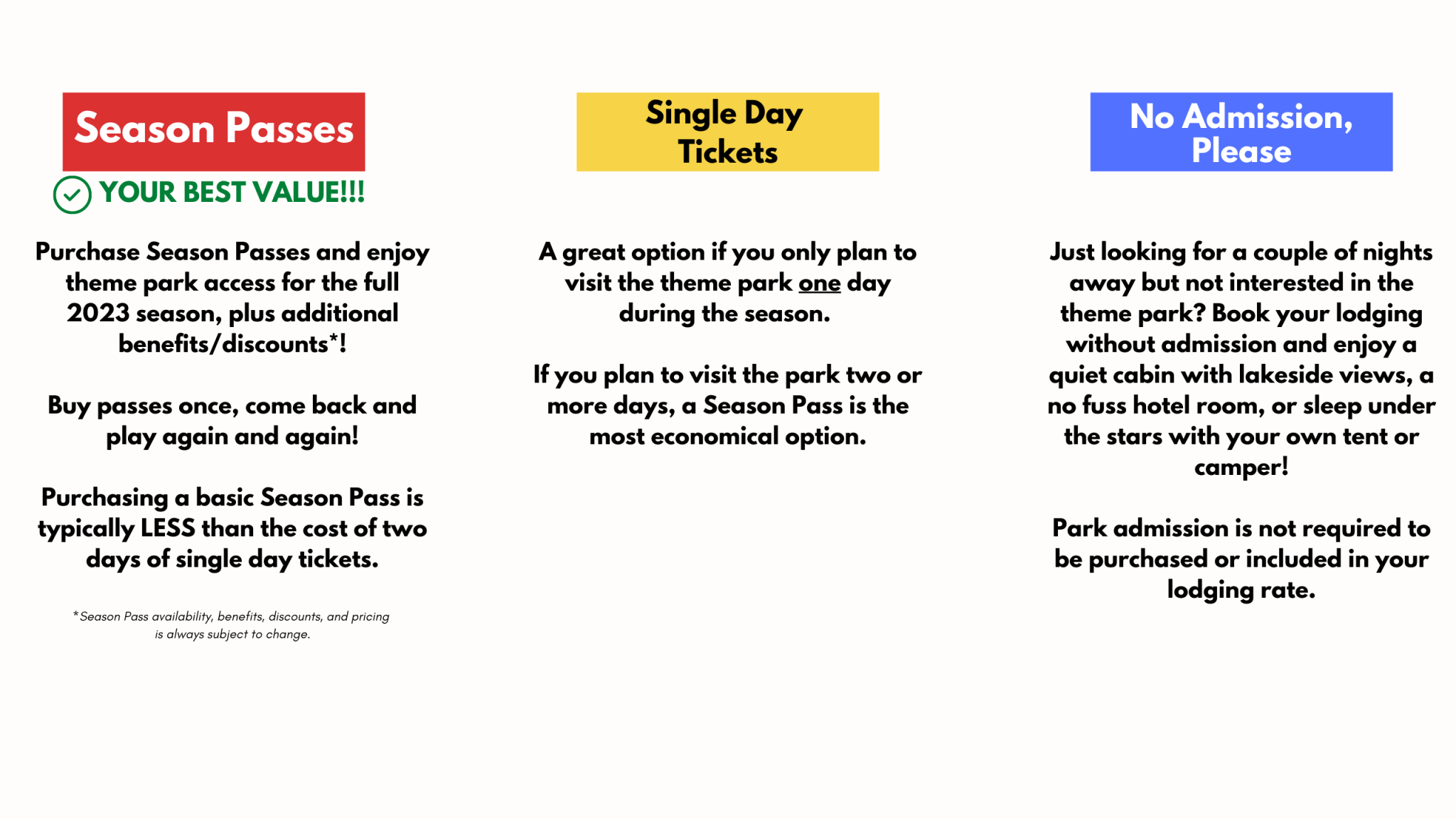 Stay and Play YOUR Way! – Darien Lake